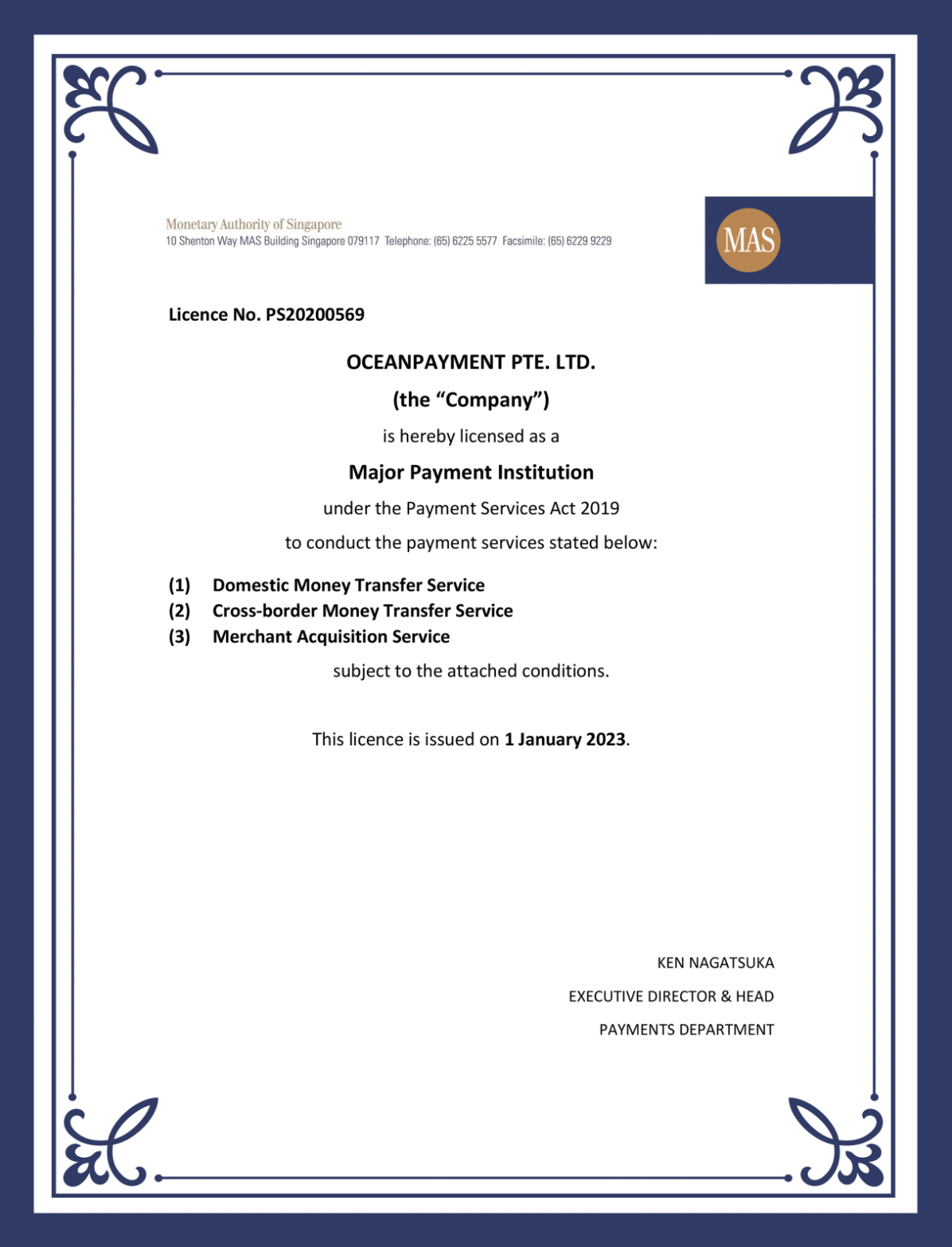 Getting Off to a Good Start for 2023! Oceanpayment is now a Major ...